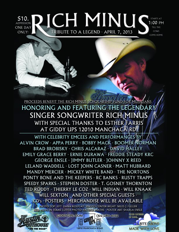 Rich Minus | Home | Austin Singer-Songwriter